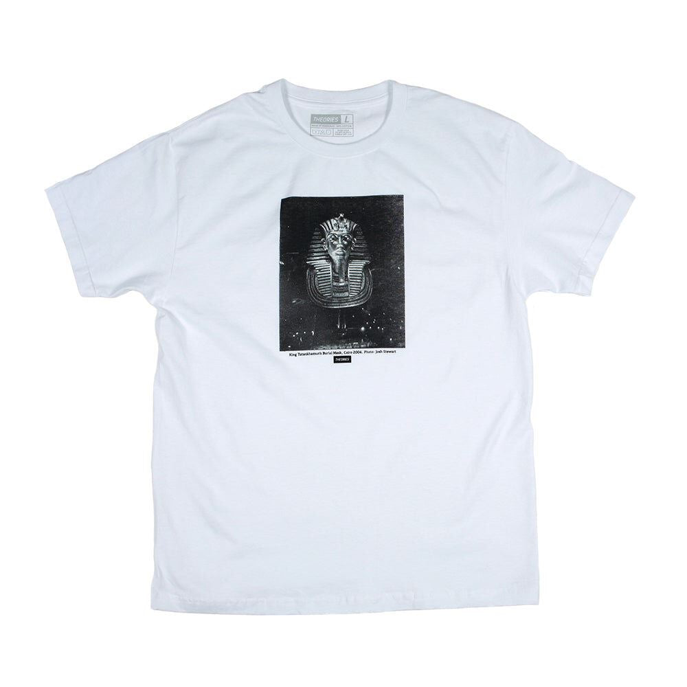 Theories King Tut Tee White | Skatewarehouse.co.uk