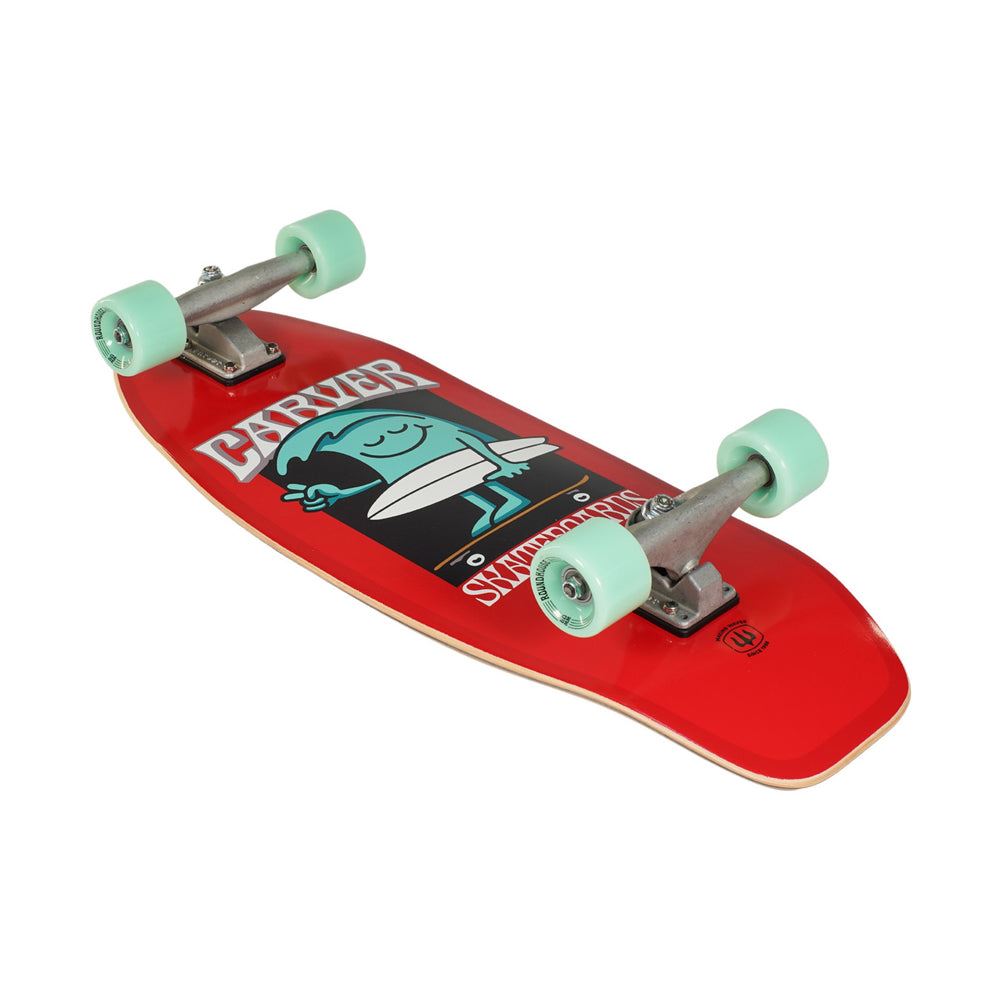 Carver Wavy Davy - Surfskate Cruiser Skateboard Deck - 9.625" x 28.0" | Skatewarehouse.co.uk