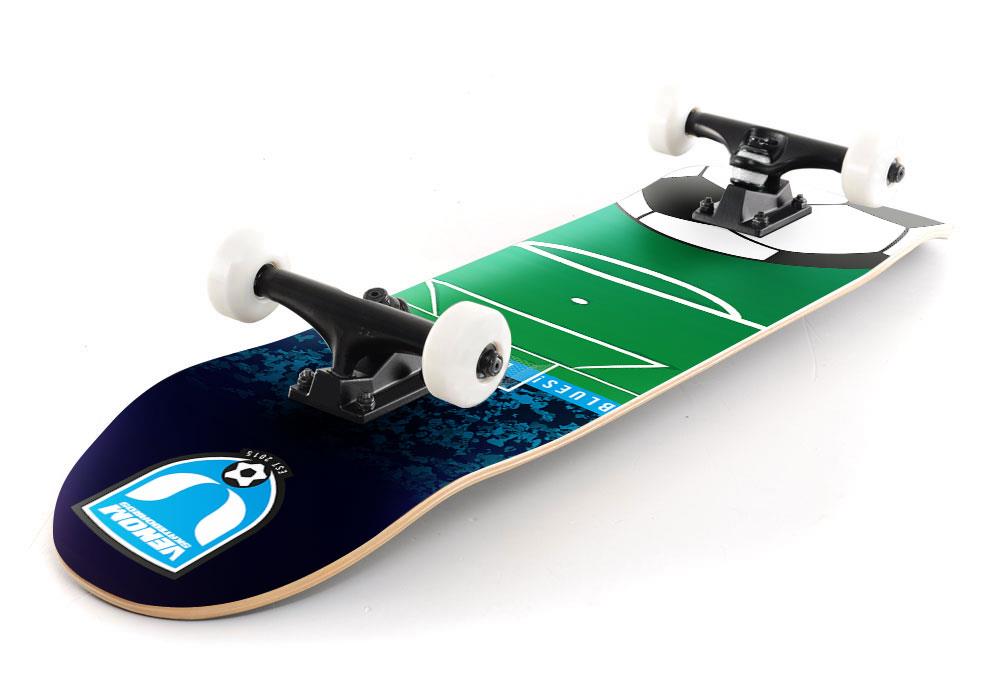 Venom My First Skateboard Kids Complete - Football Blues - 7.25"