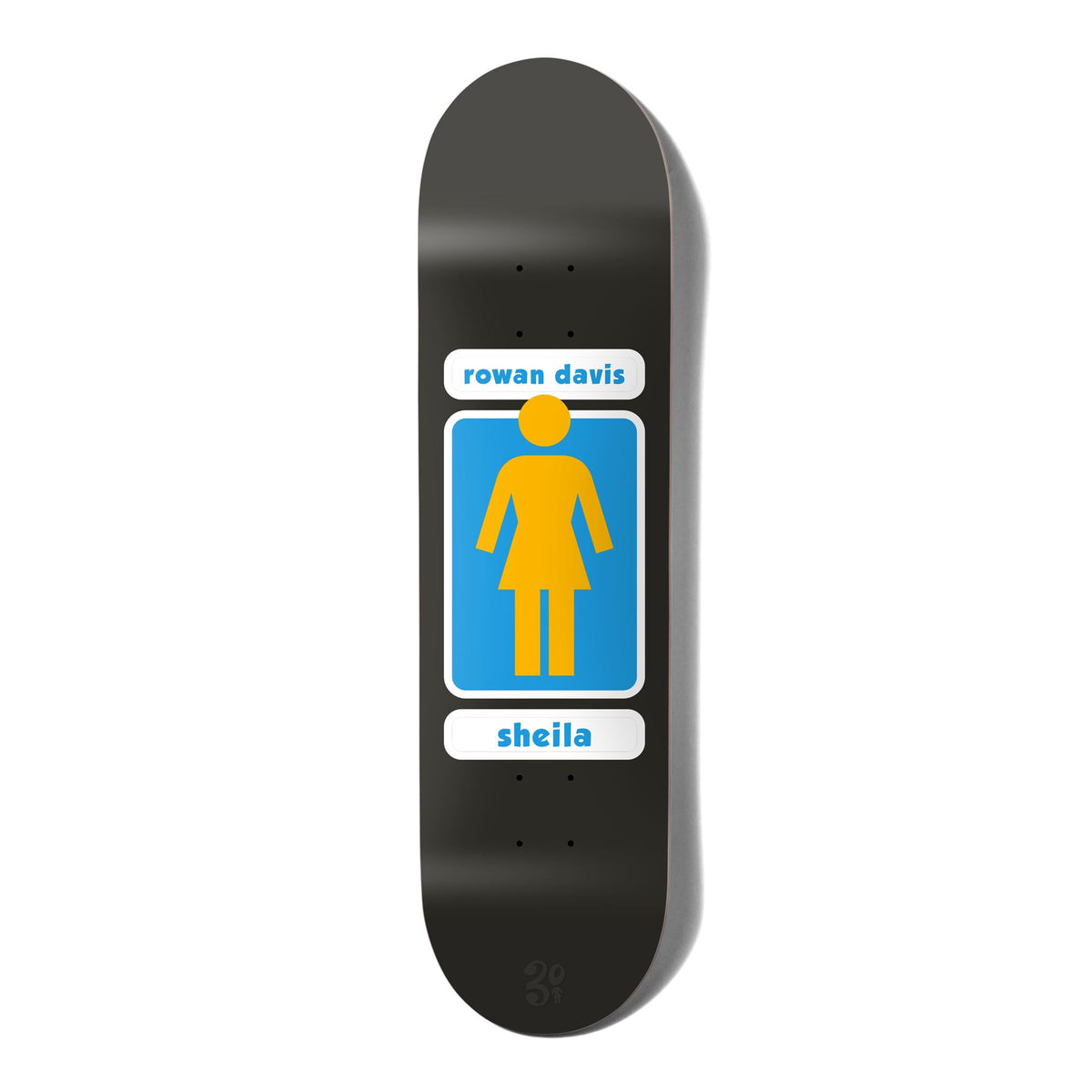 Girl Til W46D2 Rowan Davis Skateboard Deck - 8.0"