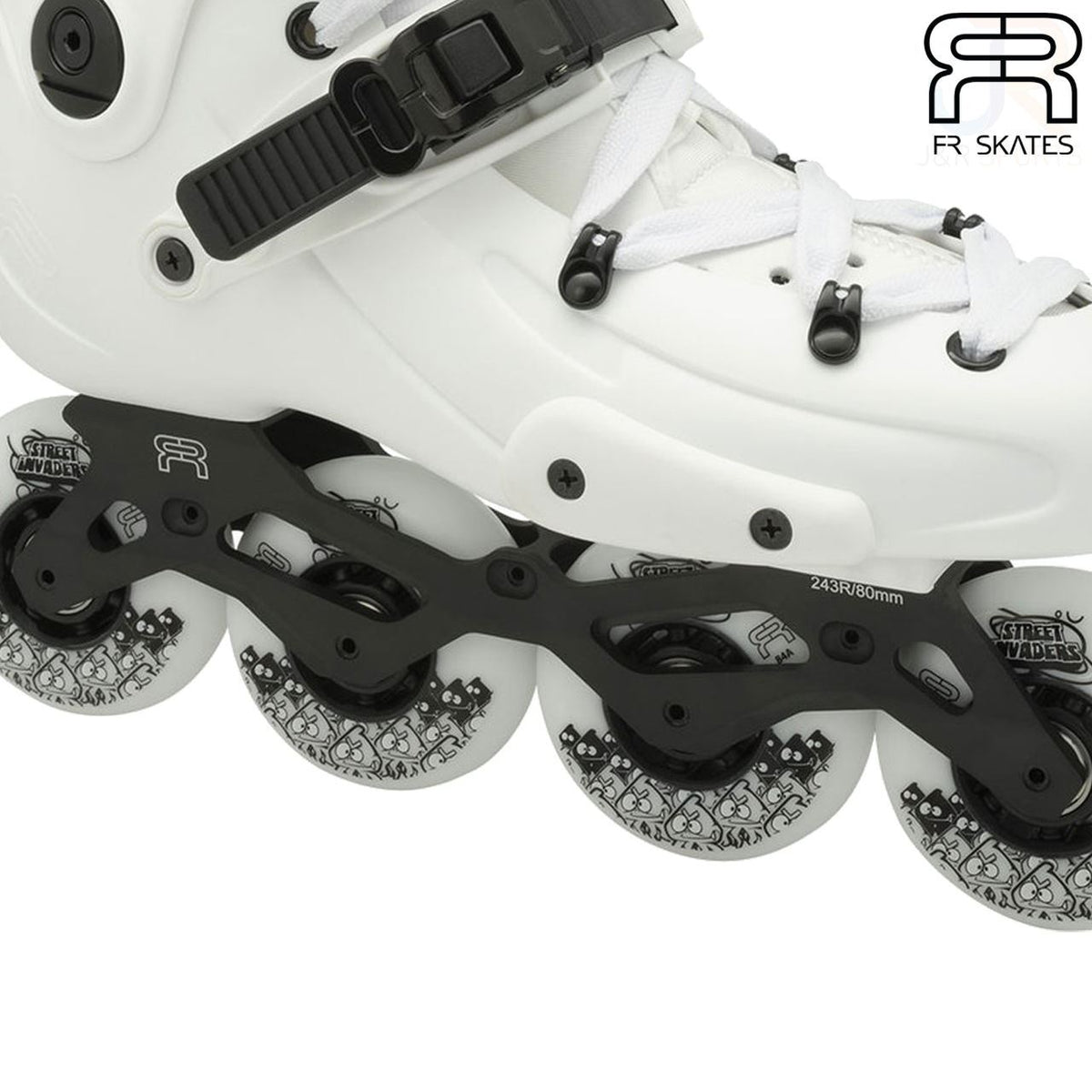 Fr Skates Fr1 80 Intuition White Inline Skates