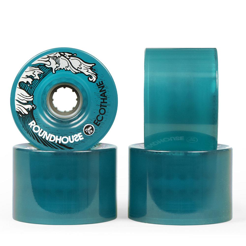 Carver Surfskate Cruiser Skateboard Wheels Roundhouse Ecothane Aqua ...