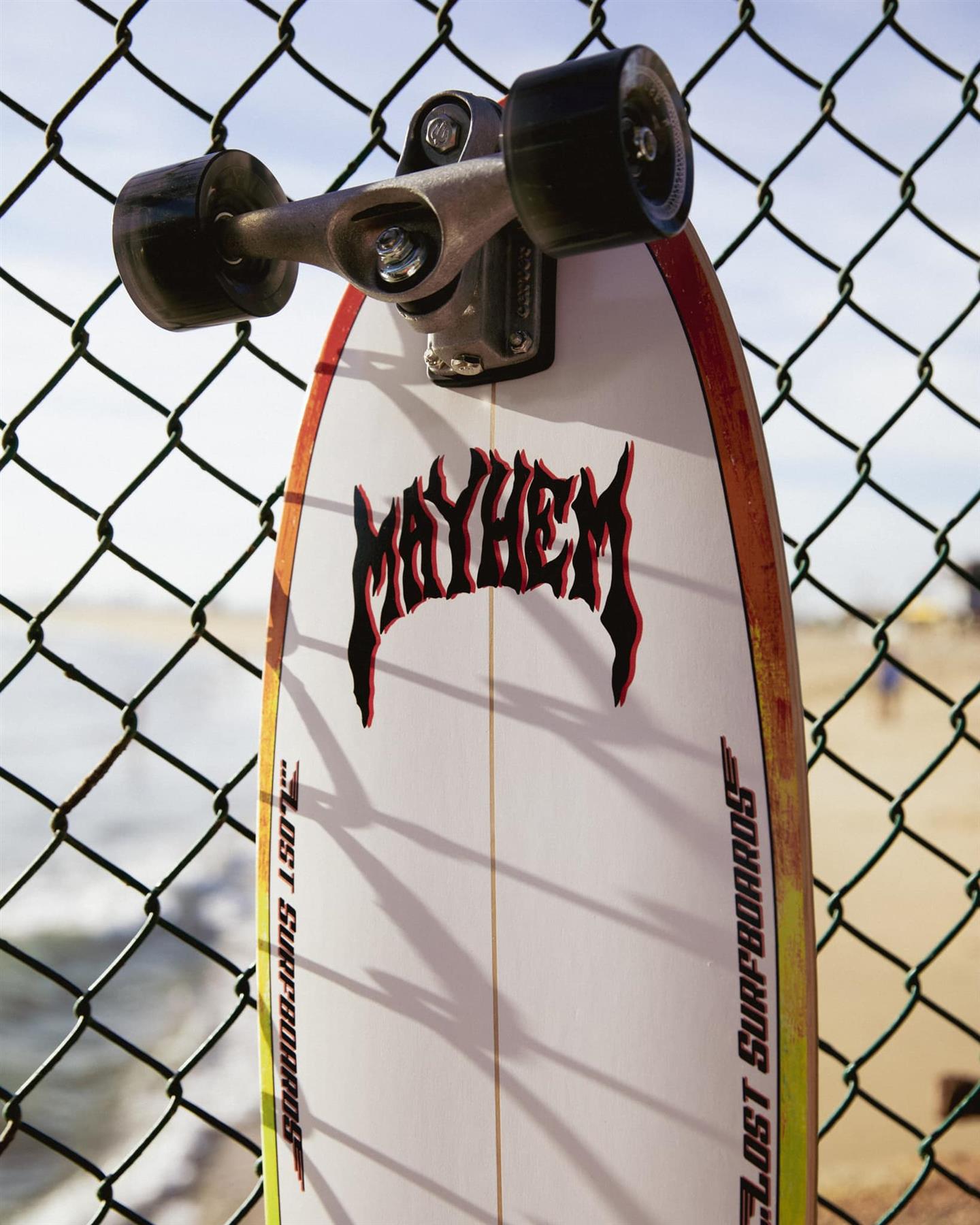 Carver ...Lost Rad Ripper Surfskate Cruiser Skateboard CX - 10.5" x 31 ...