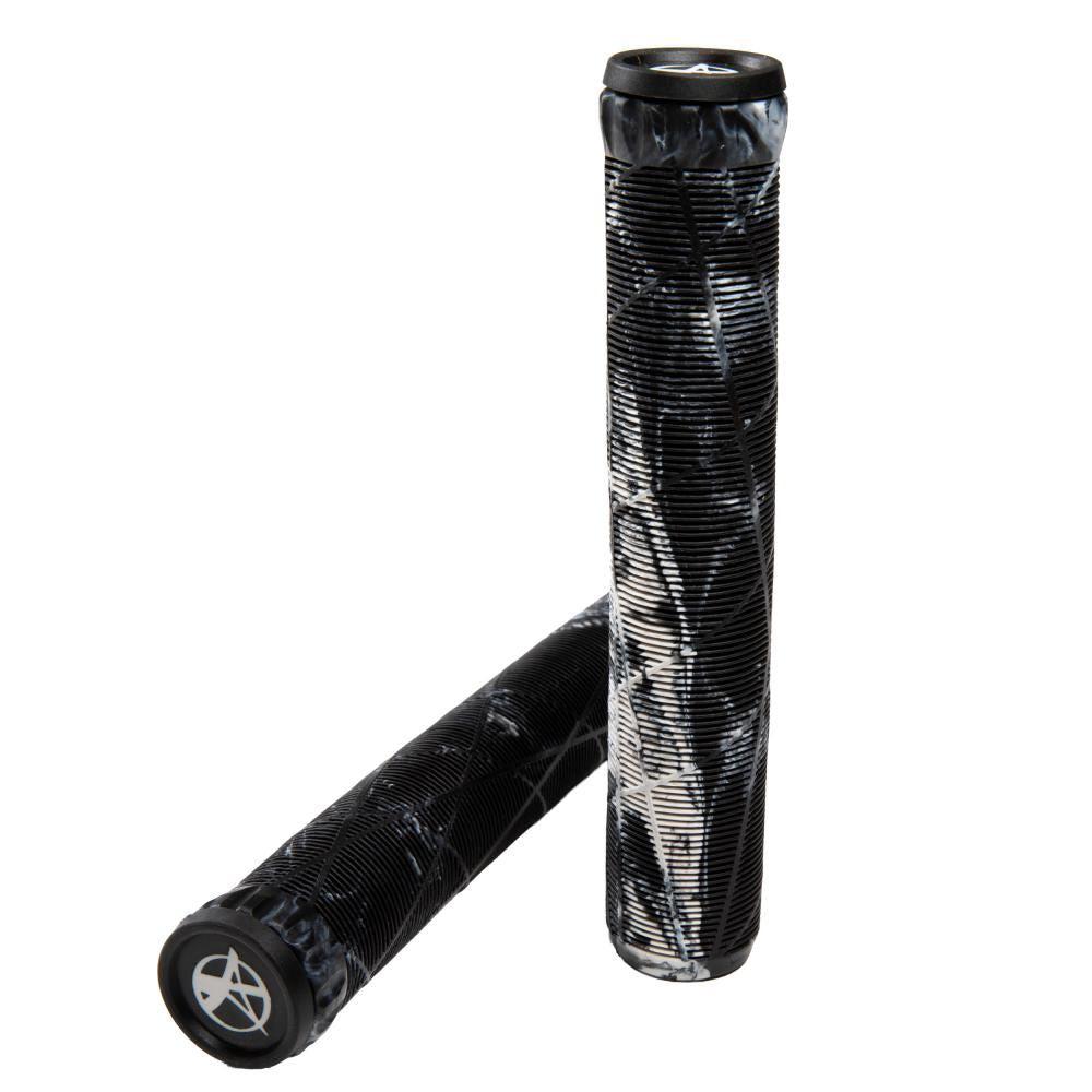 Addict Grips OG Swirl Grips - Black / Grey