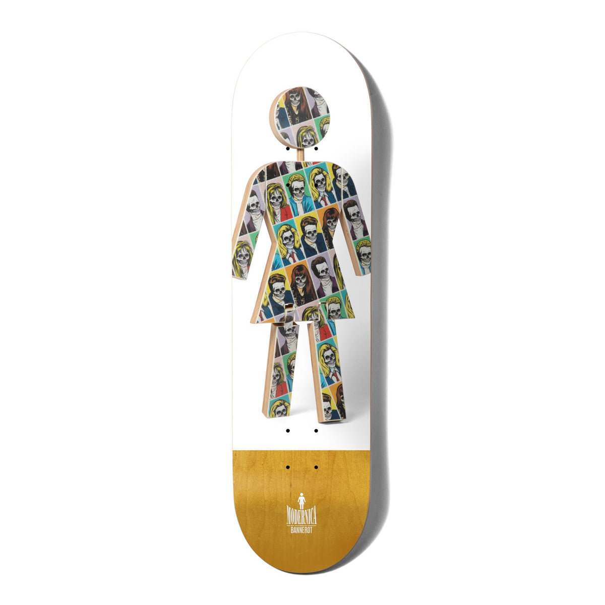 Girl Modernica OG Simon Bannerot Skateboard Deck - 8.5 ...