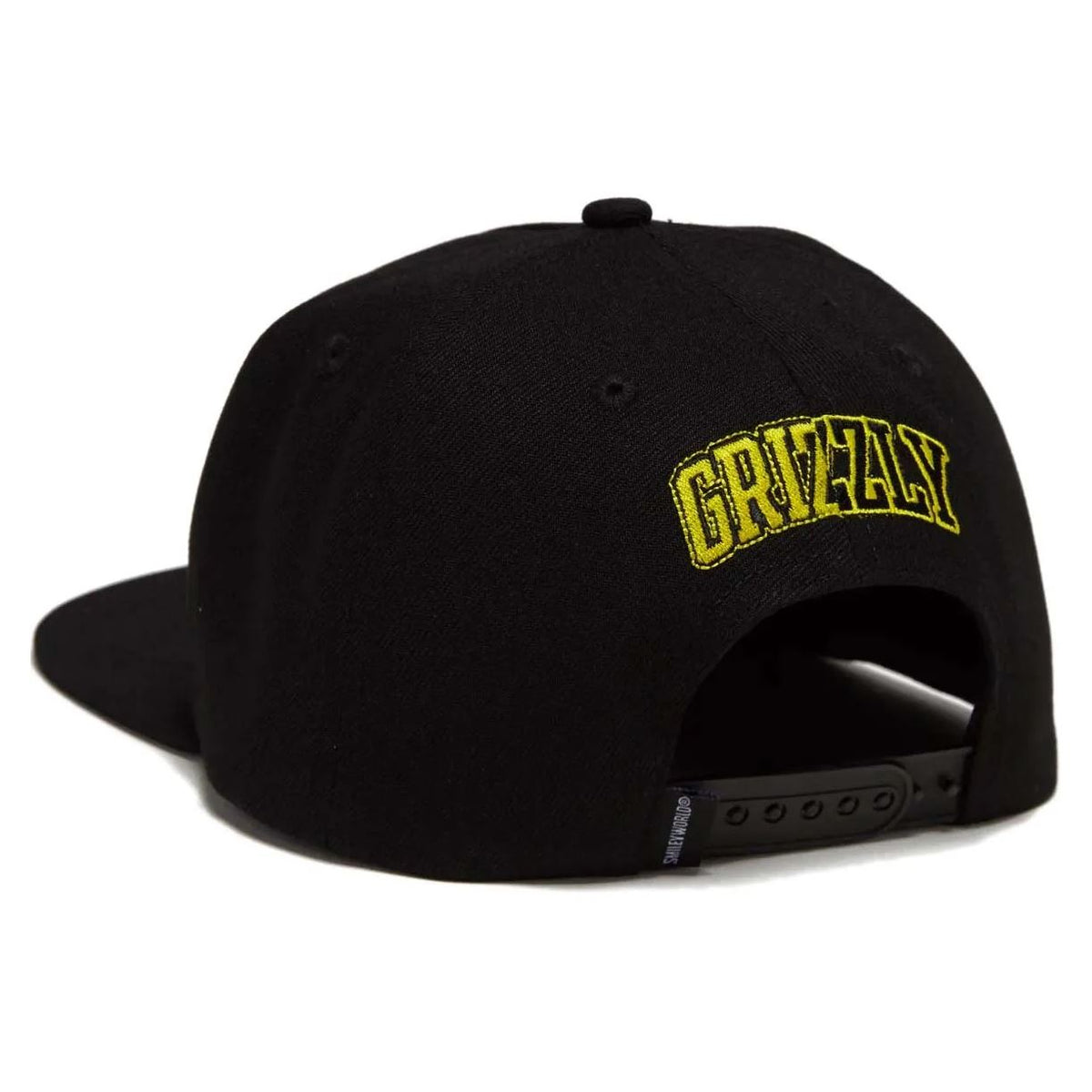 Grizzly x SmileyWorld Snapback Hat Black