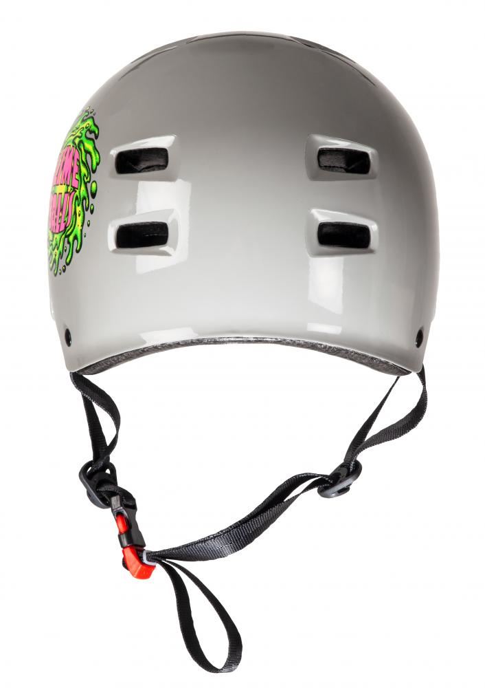 Bullet x Slime Balls Helmet Slime Balls Logo - Grey | Skatewarehouse.co.uk