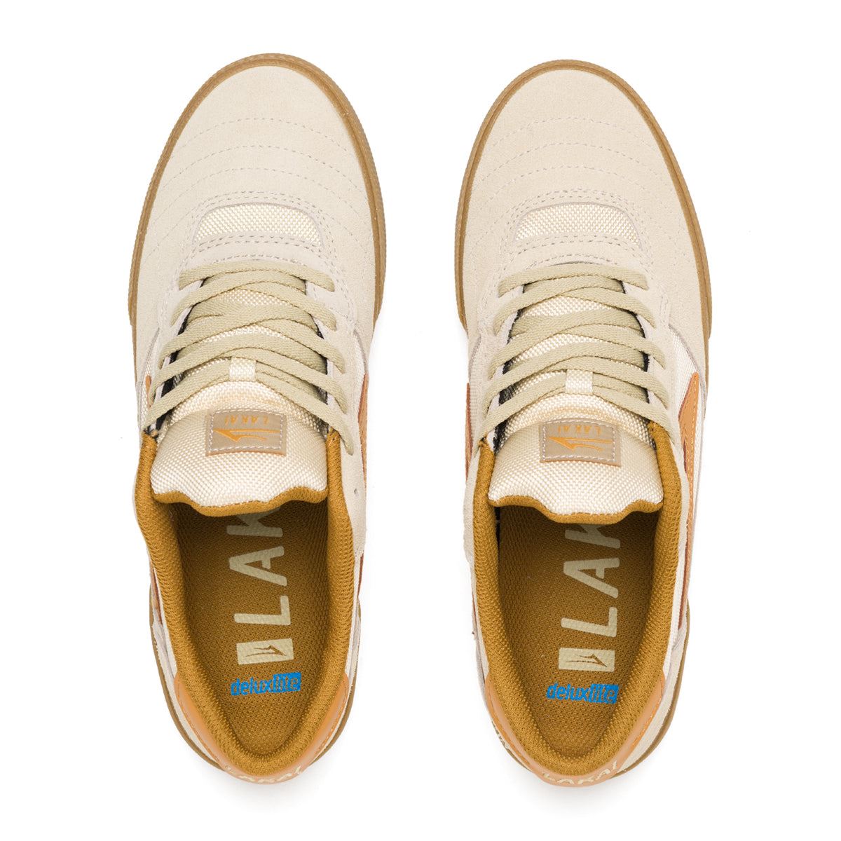 Lakai Cambridge Skate Shoes - Tan / Gum | Skatewarehouse.co.uk