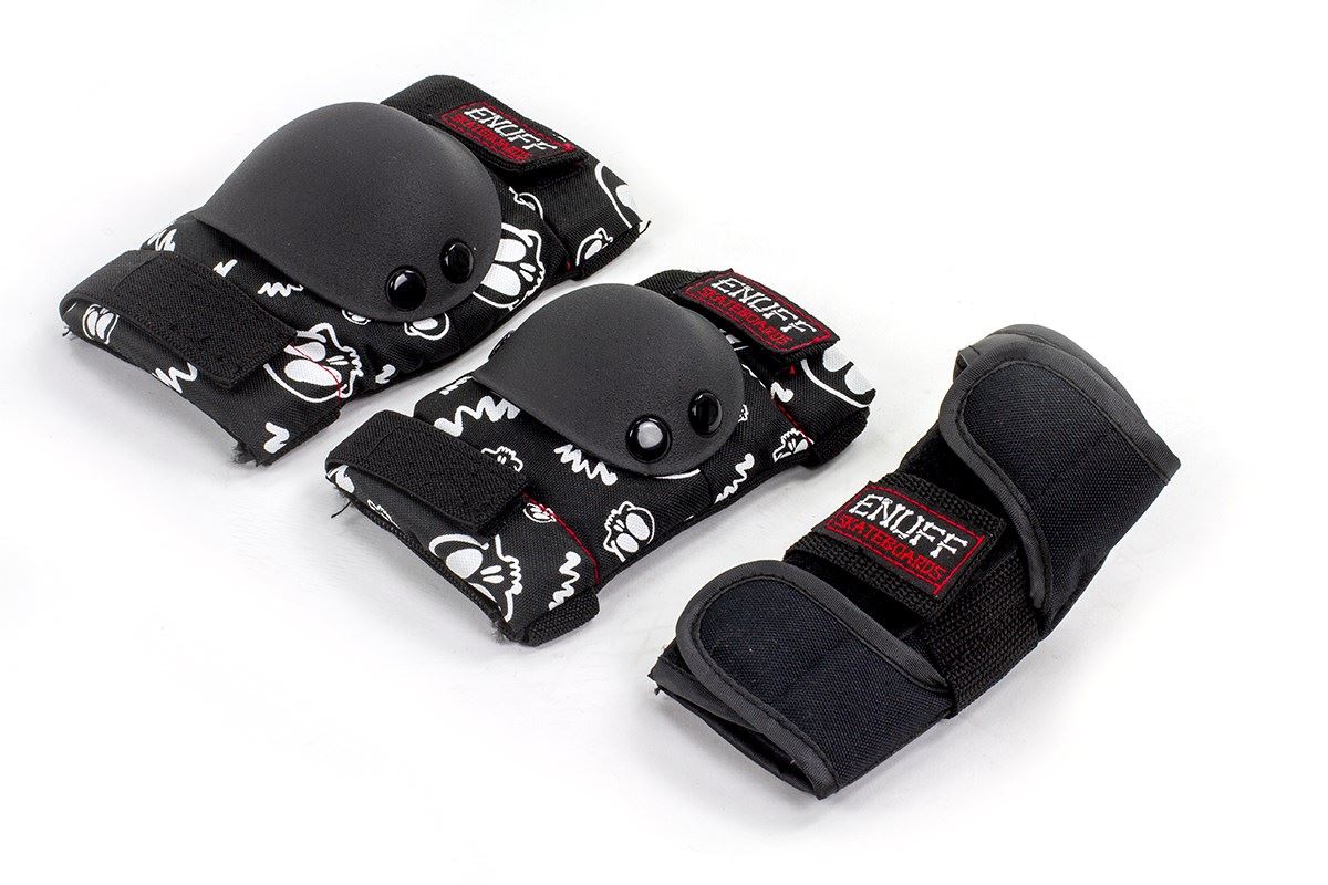 Enuff Skulls Junior Ramp Pad Set - Black | Skatewarehouse.co.uk