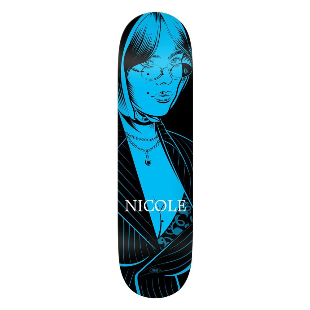 Real Nicole Crush Twin Nose x Venom Custom Complete Skateboard - 8.25 ...