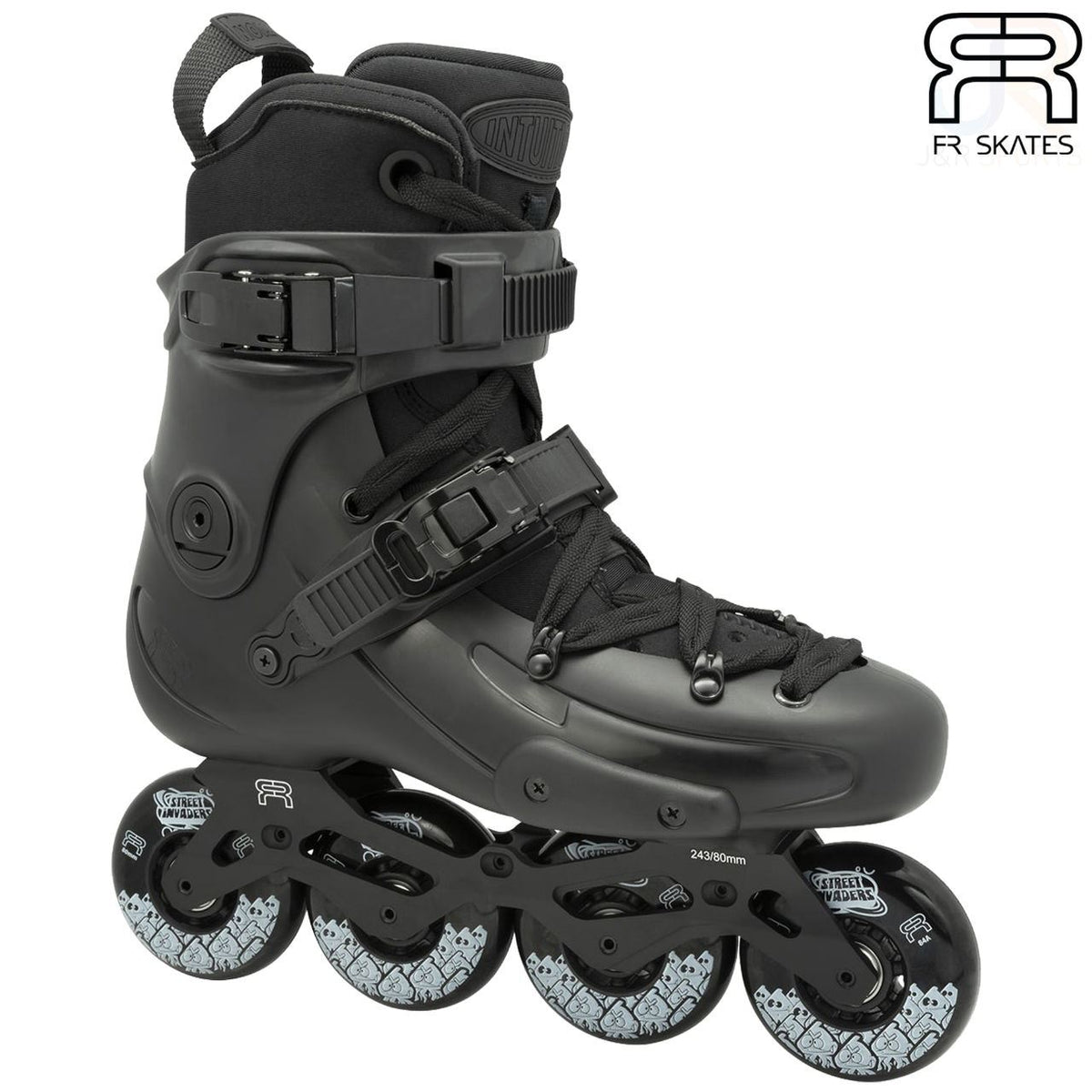 Fr Skates Fr1 80 Intuition Black Inline Skates | Skatewarehouse.co.uk