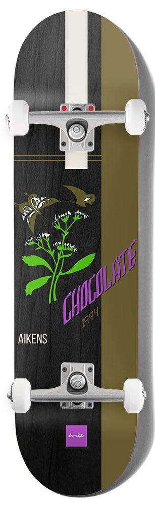 Chocolate Burn One Carl Aikens x Venom Custom Complete Skateboard - 8 ...