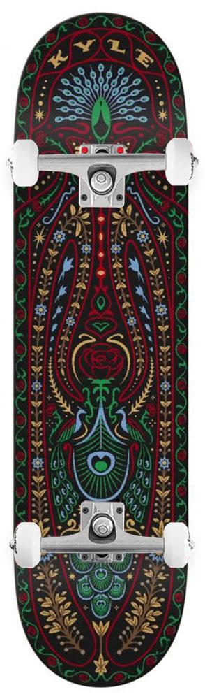 Real Kyle Woven Easyrider x Venom Custom Complete Skateboard - 8.38 ...