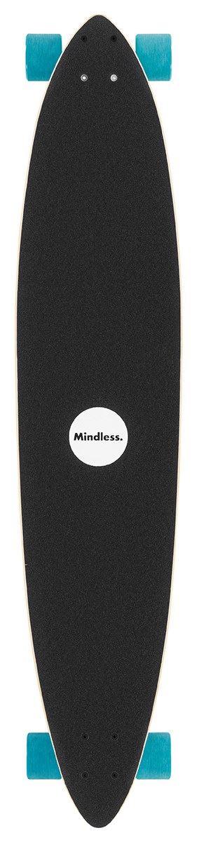 Mindless Nomad Pintail 44" x 9" Black Complete Longboard - 44.0 ...