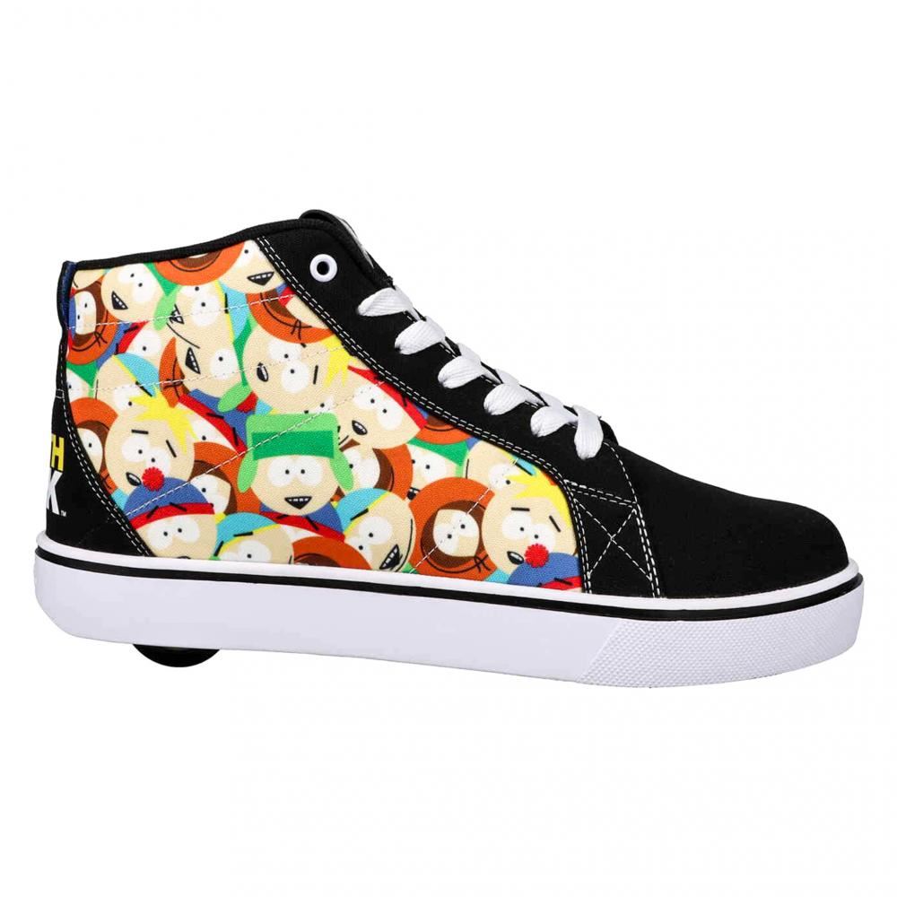 Heelys x South Park Racer Mid SP - Black / White / Yellow ...