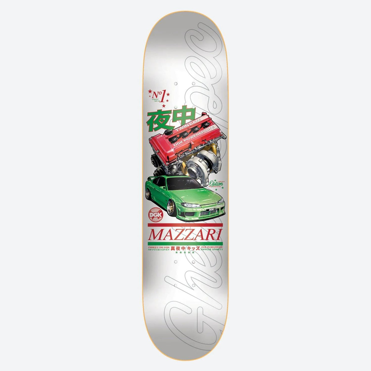 DGK Mazzari 'Only Option' Skateboard Deck - 8.25" | Skatewarehouse.co.uk