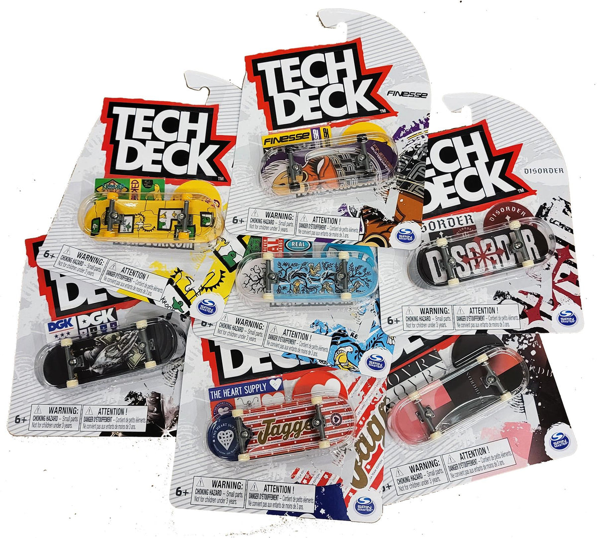 Tech Deck 96mm Fingerboard Skateboard - Random | Skatewarehouse.co.uk