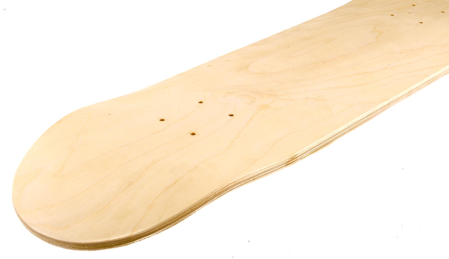 Venom Skateboards Blank Plain Art Deck Natural Unvarnished - 8.0 ...