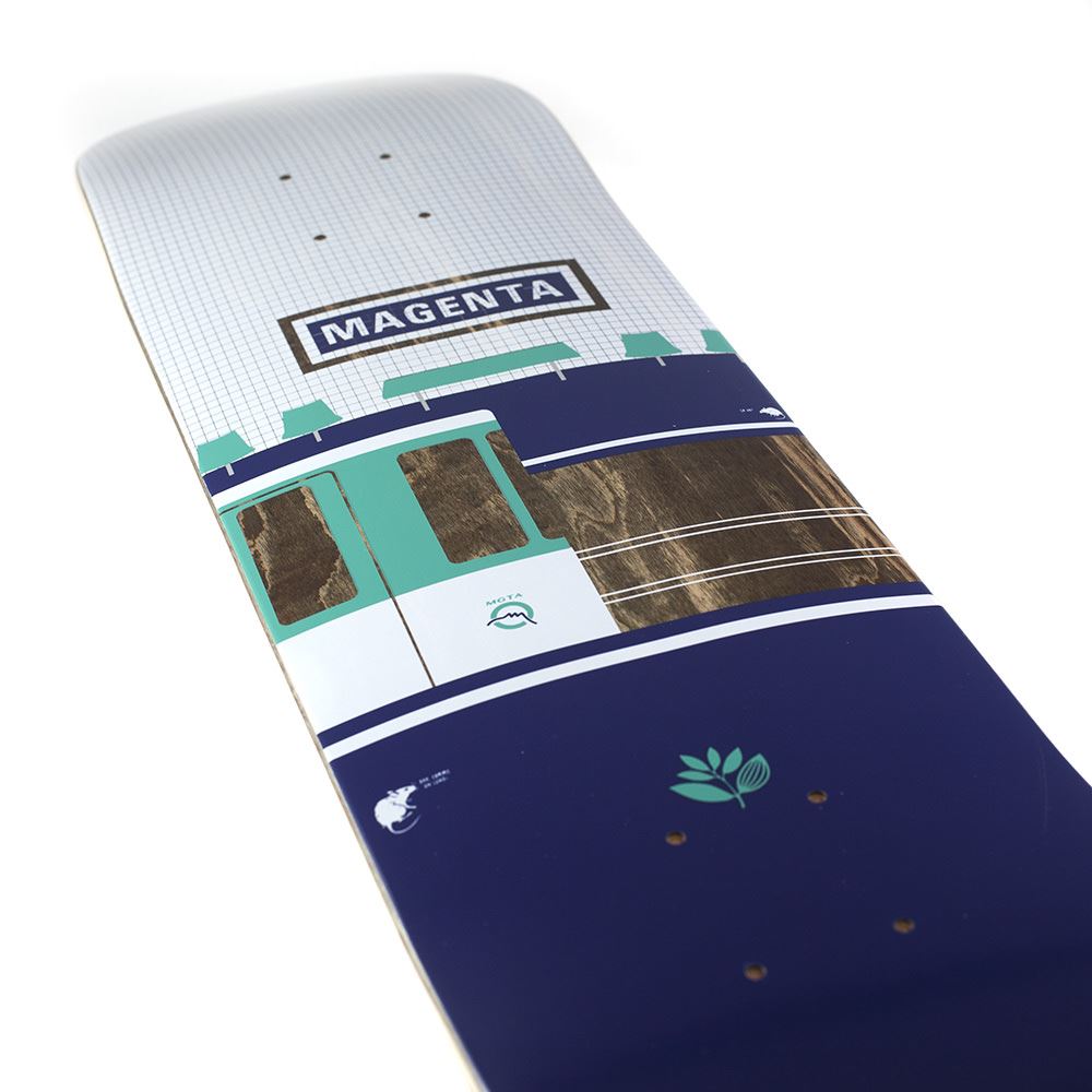 Magenta Station Board X Skateboard Deck - 7.75"