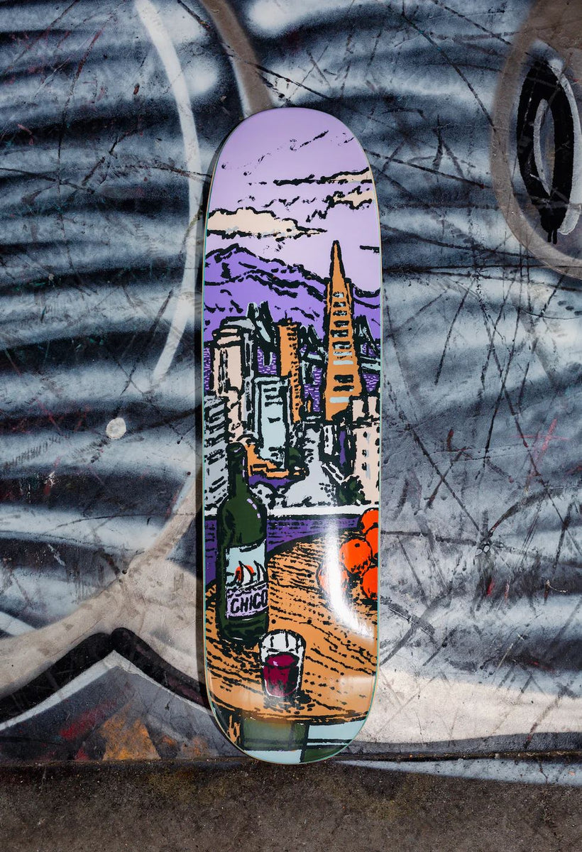 Chico Stix SF PM Shape PS Stix Skateboard Deck - 8.5" | Skatewarehouse ...