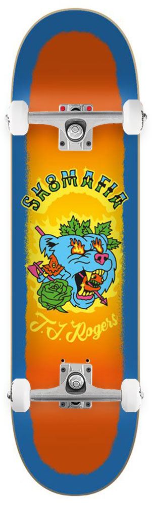 Sk8Mafia Sprayers Rogers Sk8mafia x Venom Custom Complete Skateboard