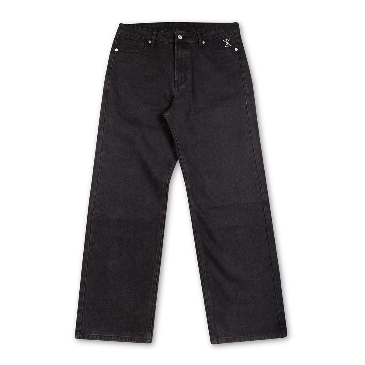Sour Solution Loose Jeans Black