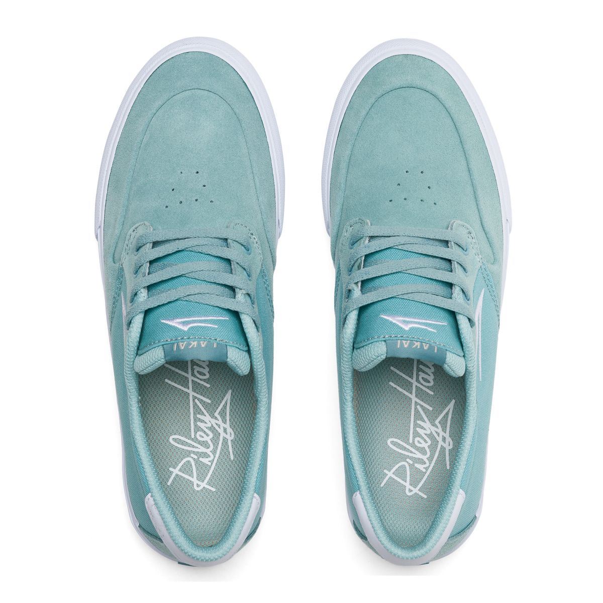 Lakai Riley 3 Fog Suede Skate Shoes | Skatewarehouse.co.uk