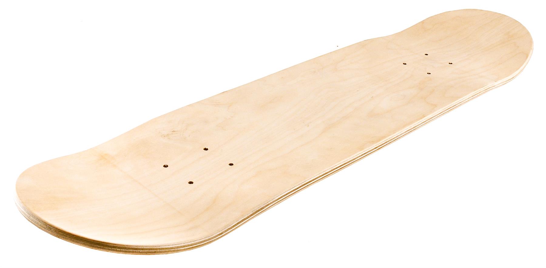 Venom Skateboards Blank Plain Art Deck Natural Unvarnished - 8.0 ...