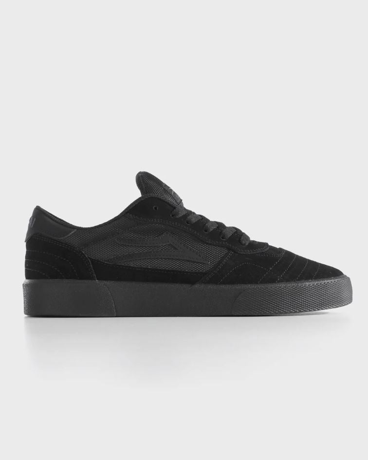 Lakai Cambridge Skate Shoes - Black Black | Skatewarehouse.co.uk