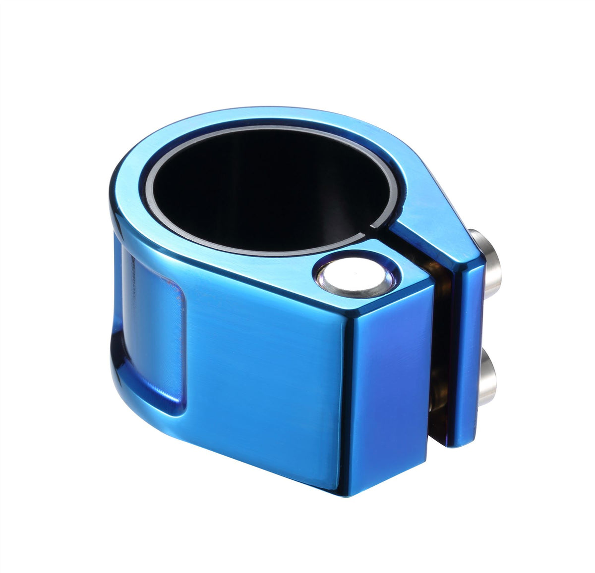 Sacrifice Spy IHC 2 Bolt Scooter Clamp Neo Blue | Skatewarehouse.co.uk