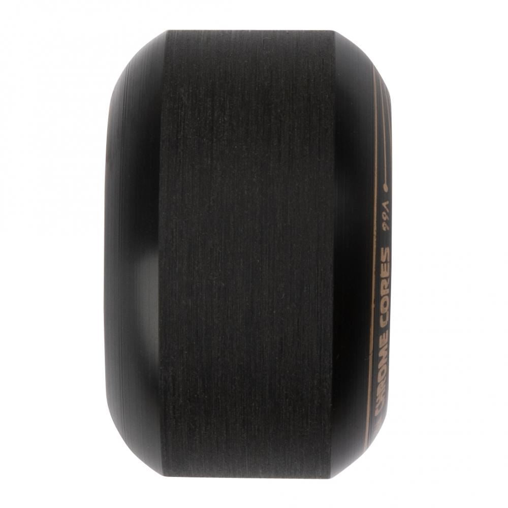 Ricta Skateboard Wheels Chrome Core 99a - Black Gold | Skatewarehouse.co.uk