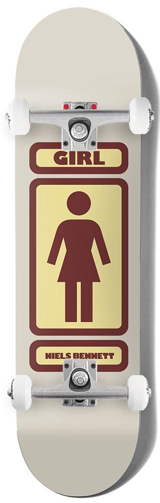 Girl Til W43 Niels Bennett x Venom Custom Complete Skateboard - 8.0 ...
