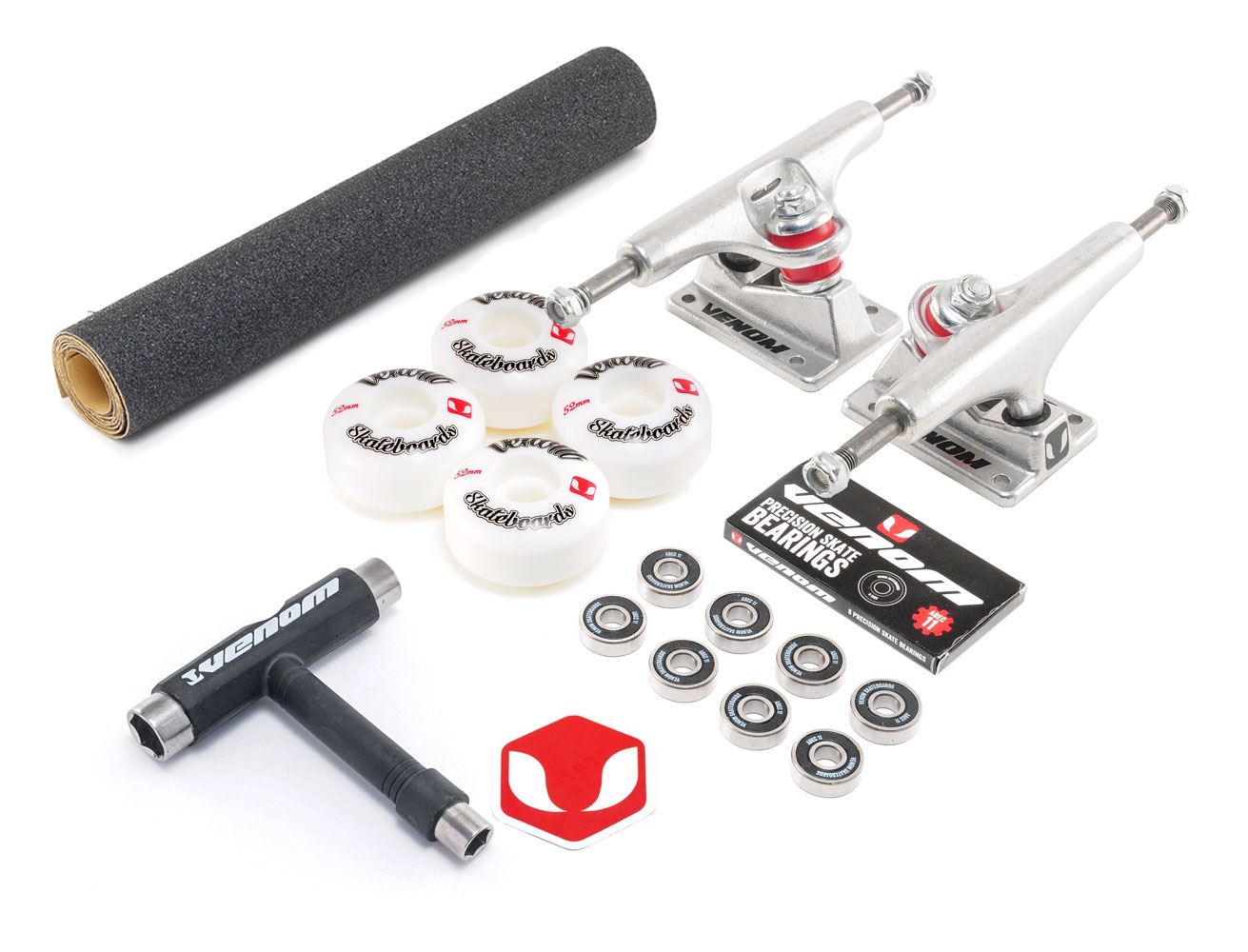 Santa Cruz Classic Dot x Venom Core Custom Complete Skateboard - 7.75 ...