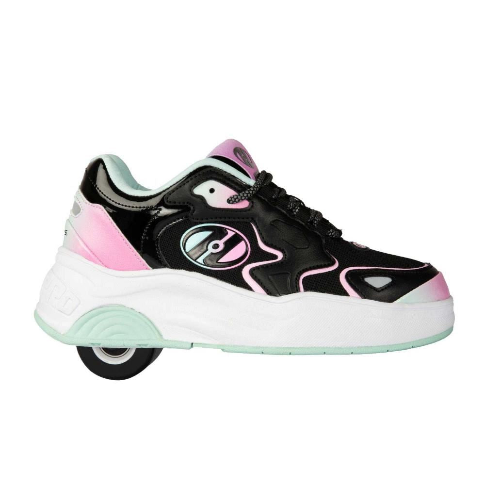 Heelys Mega Pro - Black / Pink / Blue | Skatewarehouse.co.uk