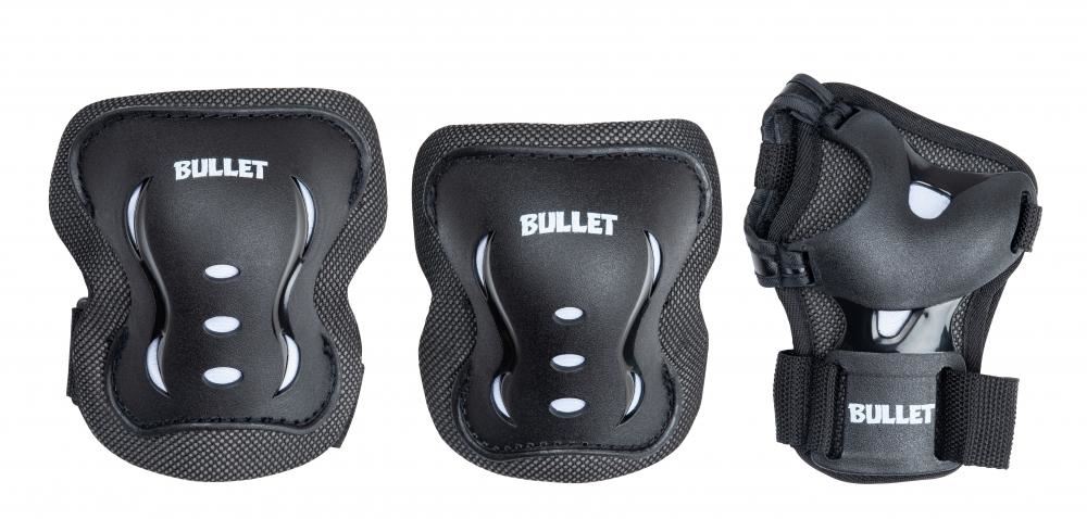 Bullet Triple Padset Blast V2 Junior - Black / White