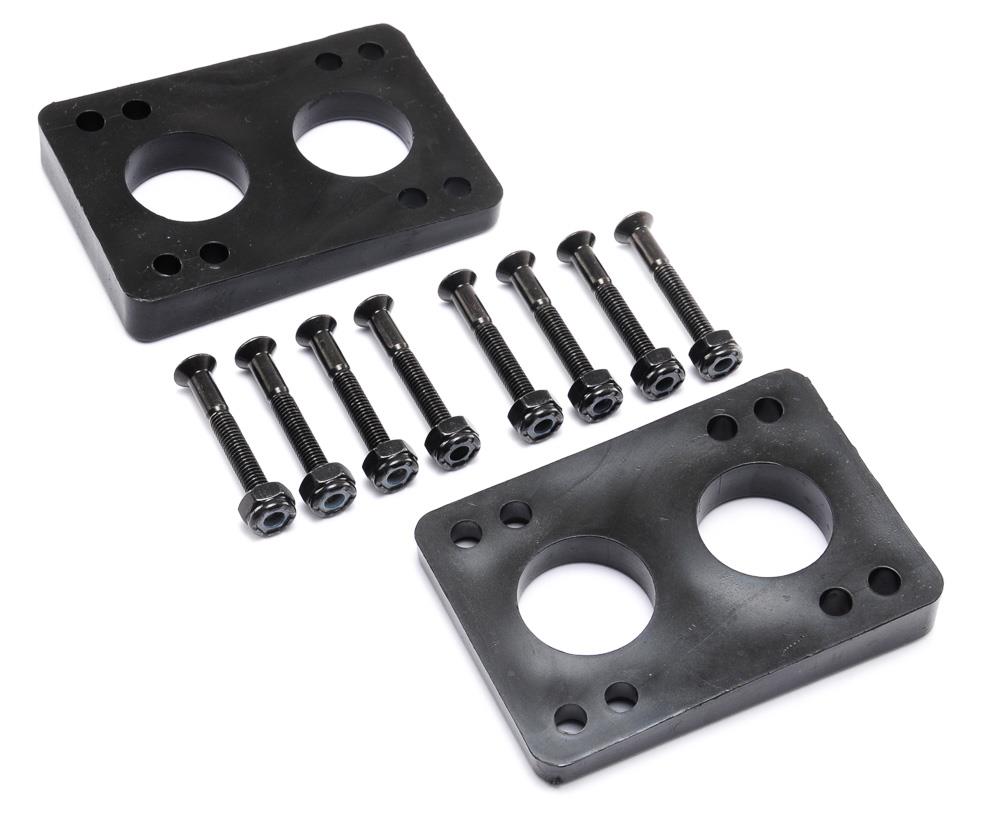 Venom Longboard/Cruiser/Downhill/Surfskate Angled Risers inc 1.5" Hard ...