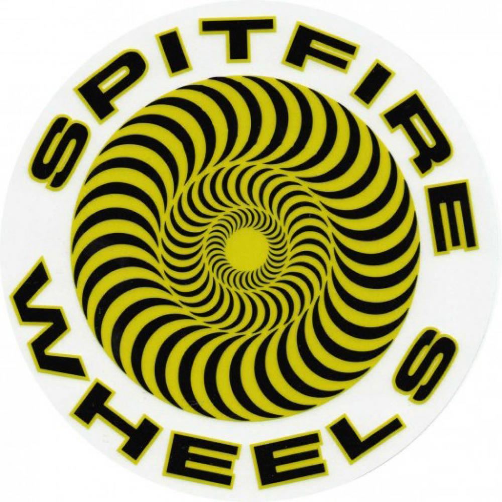 Spitfire Stickers Large Swirl (Single) | Skatewarehouse.co.uk