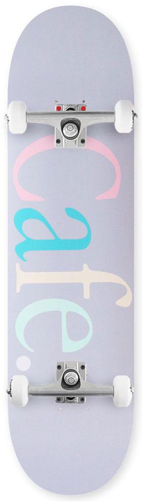 Skateboard Cafe Wayne (Powder Blue) x Venom Custom Complete Skateboard ...