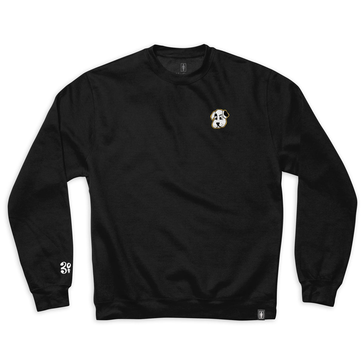 Girl Pup Crew Black