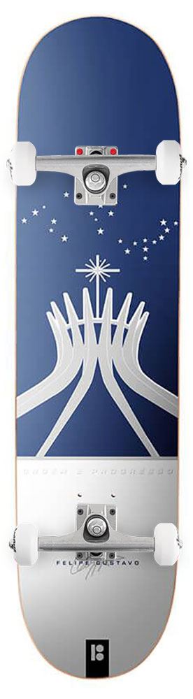 Plan B Cathedral Gustavo Plan B x Venom Custom Complete Skateboard - 8