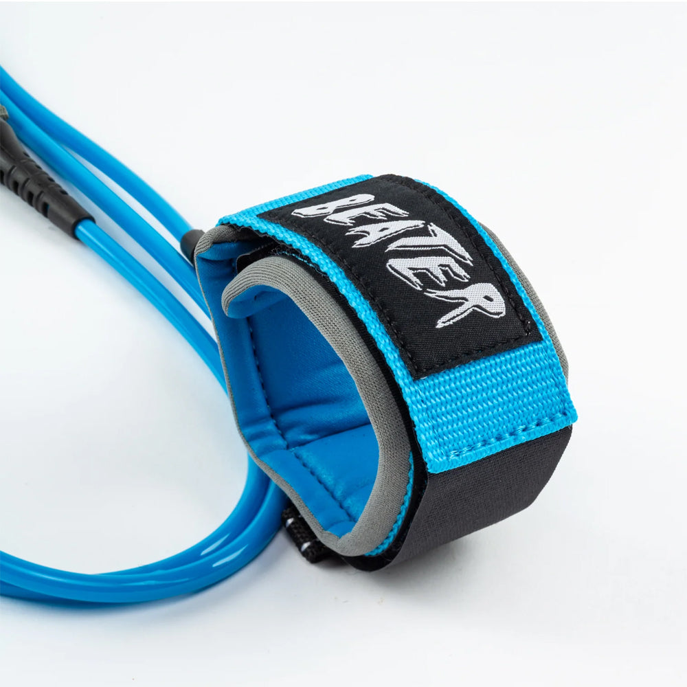 Catch Surf - Beater 6' Leash - Light Blue & Grey | Skatewarehouse.co.uk