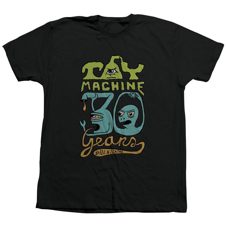 Toy Machine '30 Year' Tee Black | Skatewarehouse.co.uk