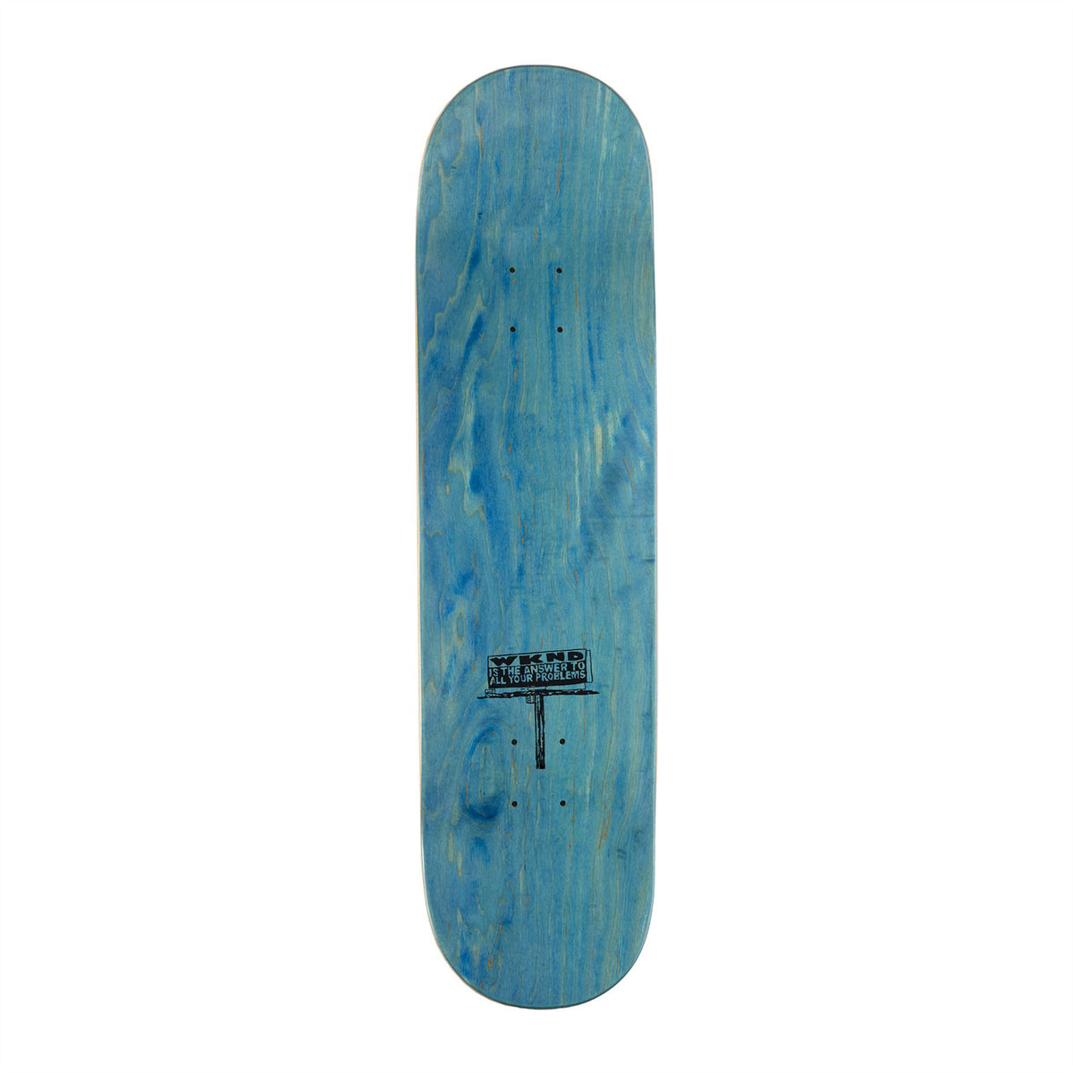 WKND 'SD5' Karsten Kleppan Blue (WB) Skateboard Deck - 8.5"