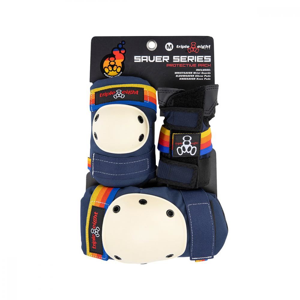 Triple Eight Pads Saver Pack - Pacific beach | Skatewarehouse.co.uk