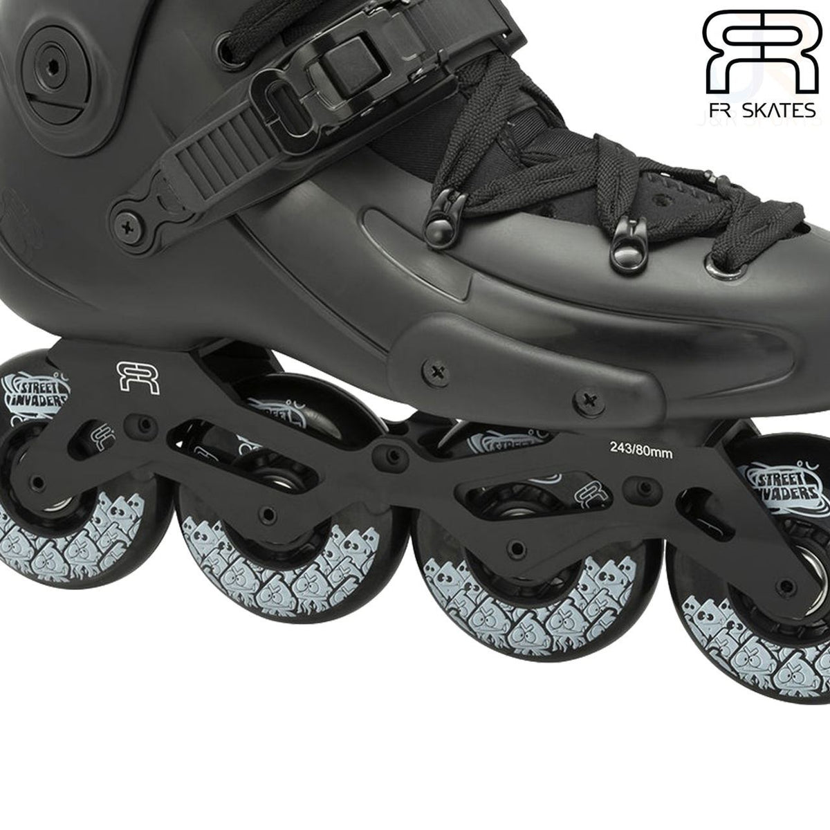 Fr Skates Fr1 80 Intuition Black Inline Skates | Skatewarehouse.co.uk