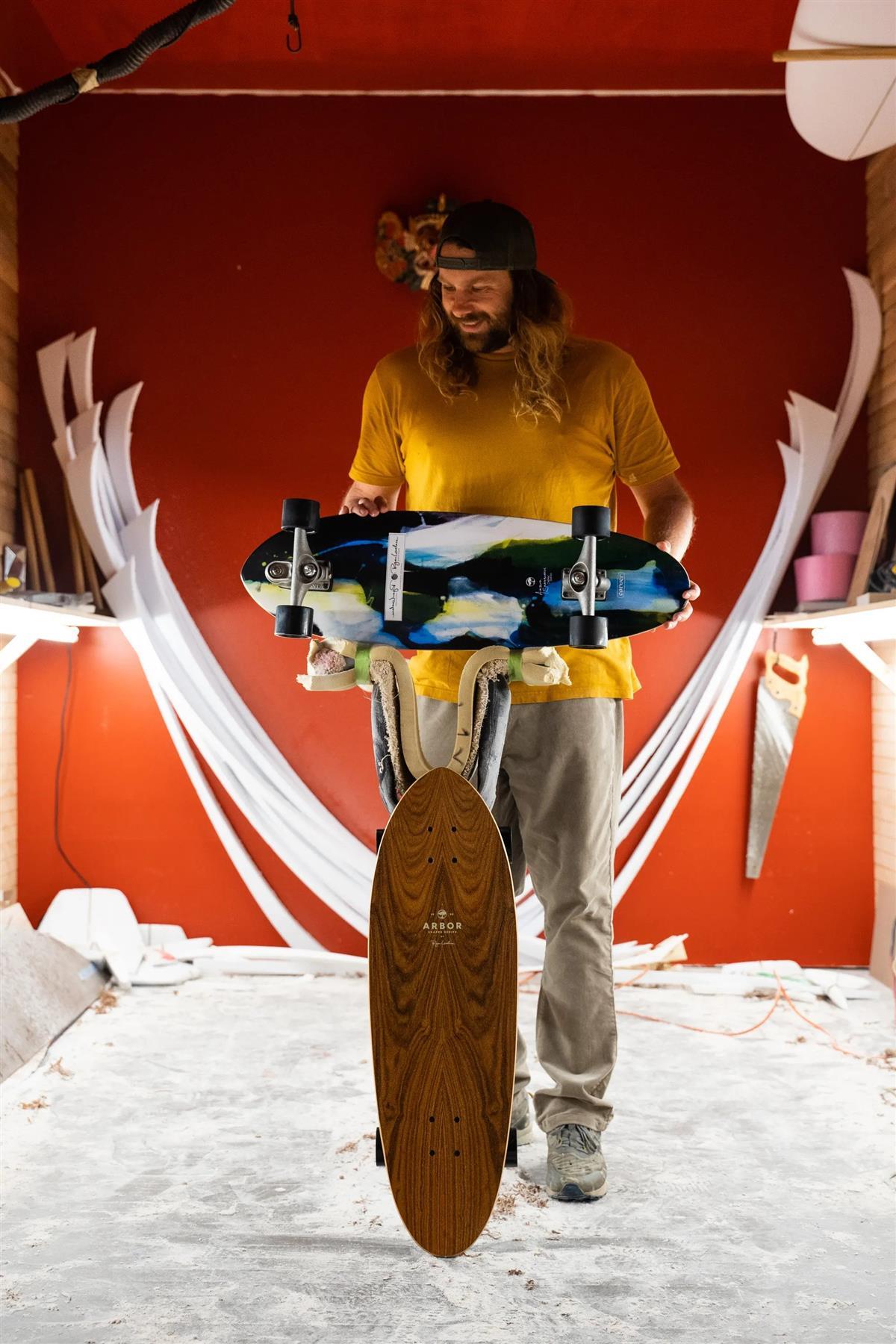 Arbor x Carver Surfskate Shaper Lovelace C7 Complete Surf Skate Board ...