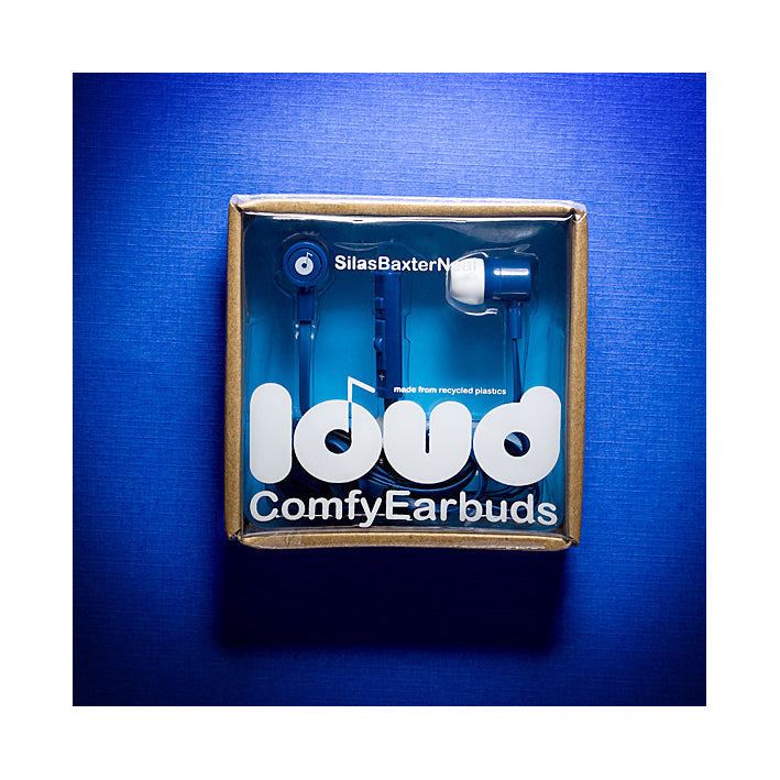 Loud Fat and Flats Earbuds - Silas Baxter-Neal - Blue | Skatewarehouse ...