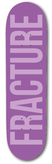 Fracture Fade Purple Skateboard Deck - 7.75" – Skatewarehouse.co.uk
