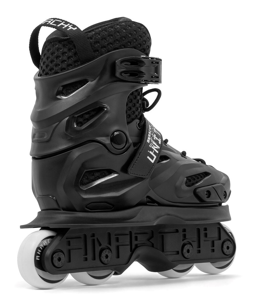 Anarchy Unity Adjustable Aggressive Skates - Black | Skatewarehouse.co.uk