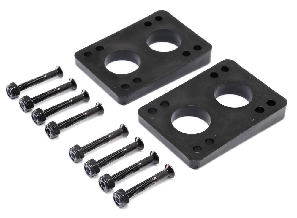 Venom Longboard/Cruiser/Downhill/Surfskate Angled Risers inc 1.5" Hard ...